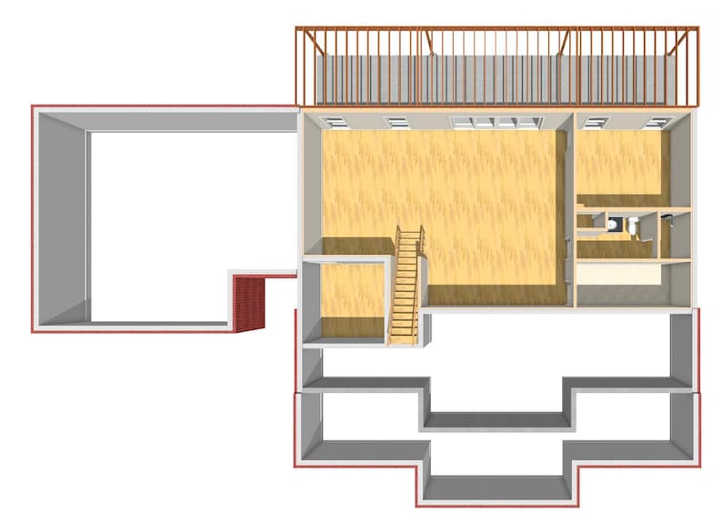 Custom Farmhouse House Plan With Basement - Etsy