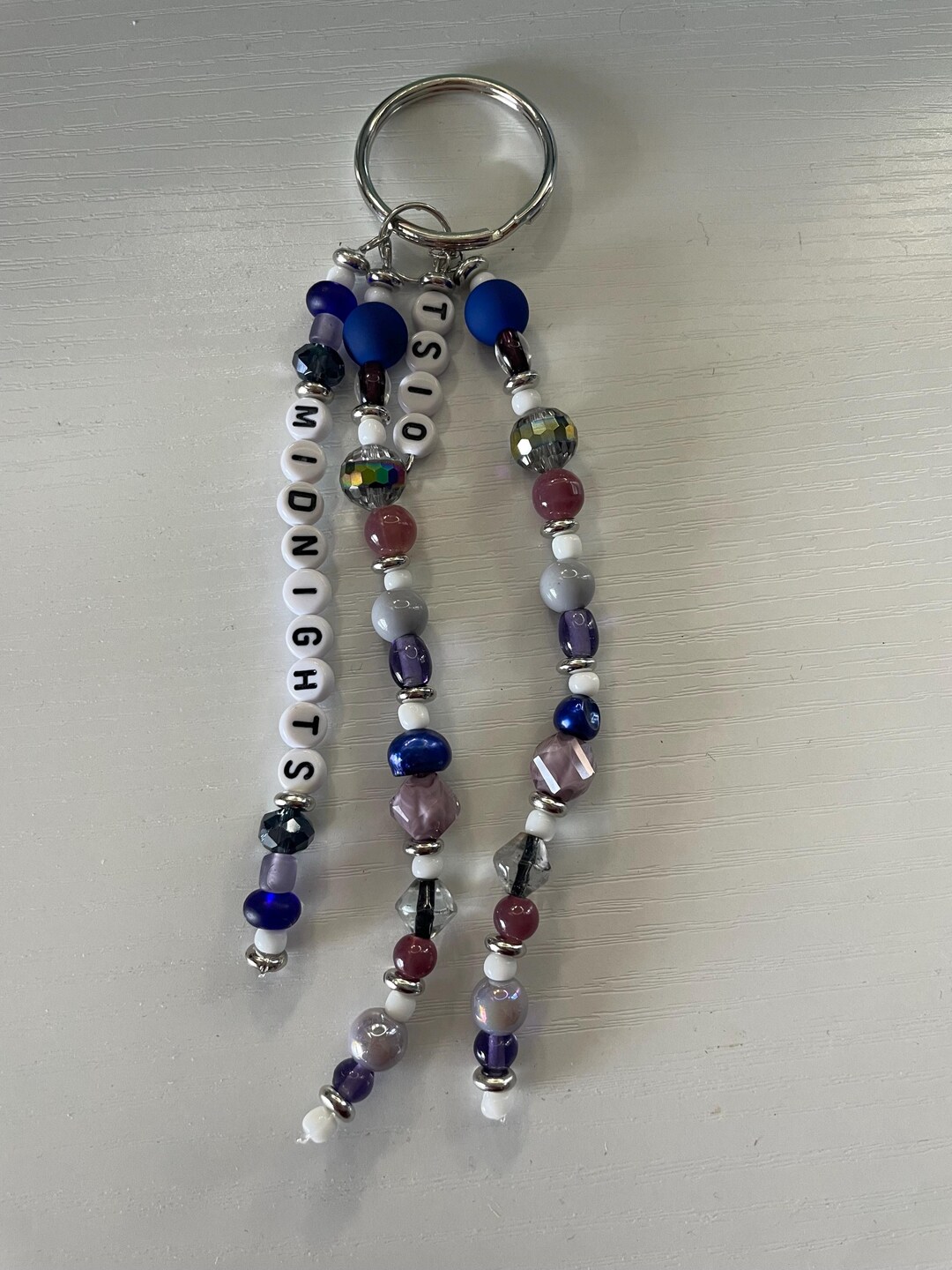 Handmade Beaded Keychain Taylor Swift: Midnights - Etsy
