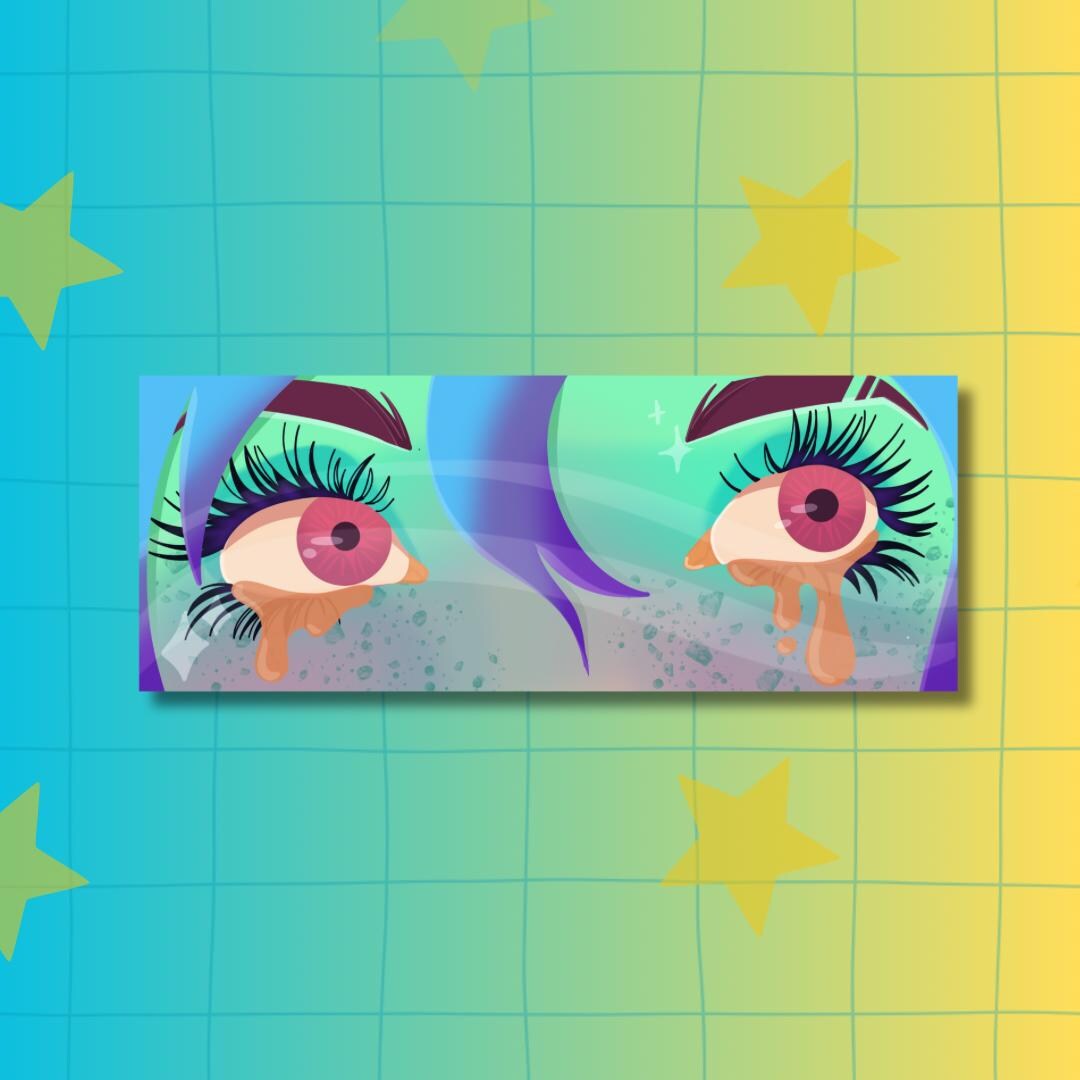 Magical Eyes Bookmark | Handmade Bookmark - Etsy