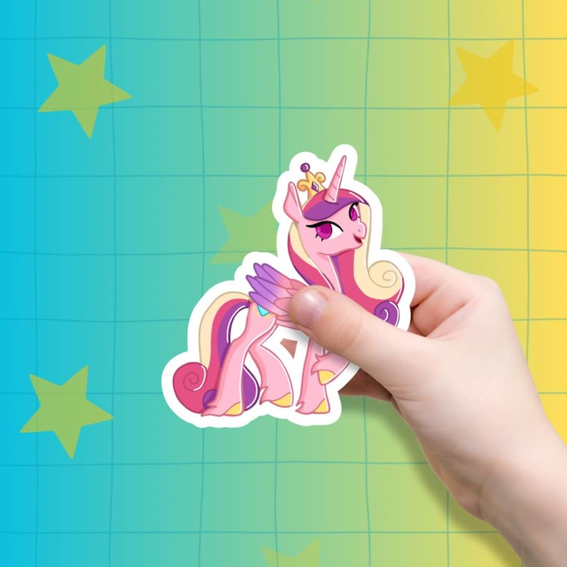 Princess Cadence Sticker – My Little Pony Fan Art Vinyl Sticker - Etsy