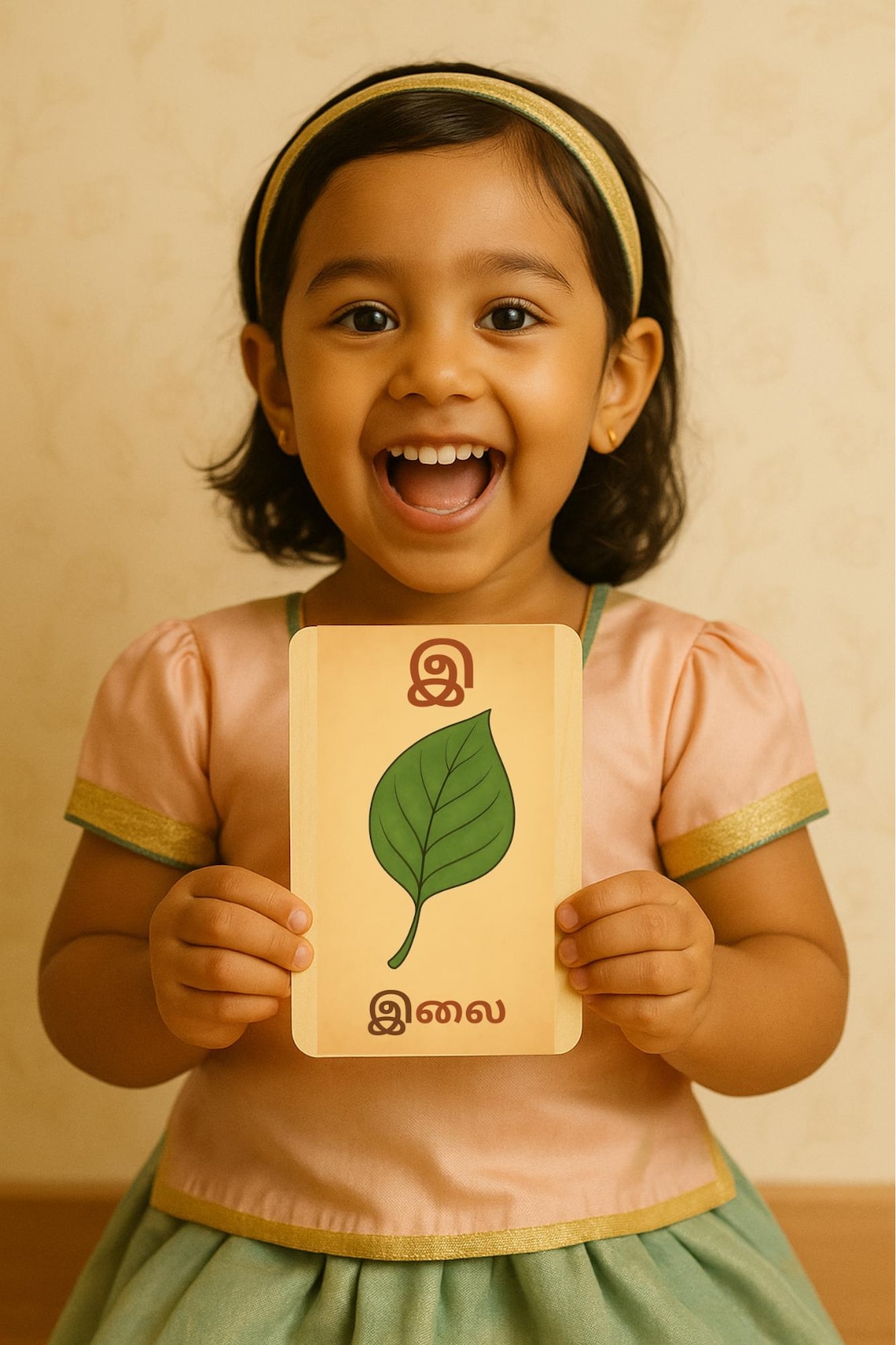 Tamil Alphabet Digital Flashcards- Uyir & Mei Letters | Illustrated ...