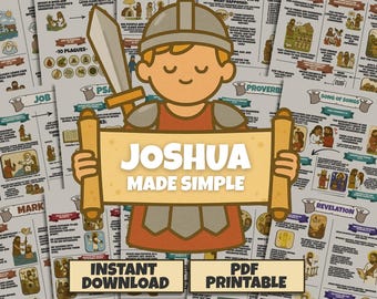Jonah Bible Study Guide: Old Testament Visual Summary (PDF) - Etsy