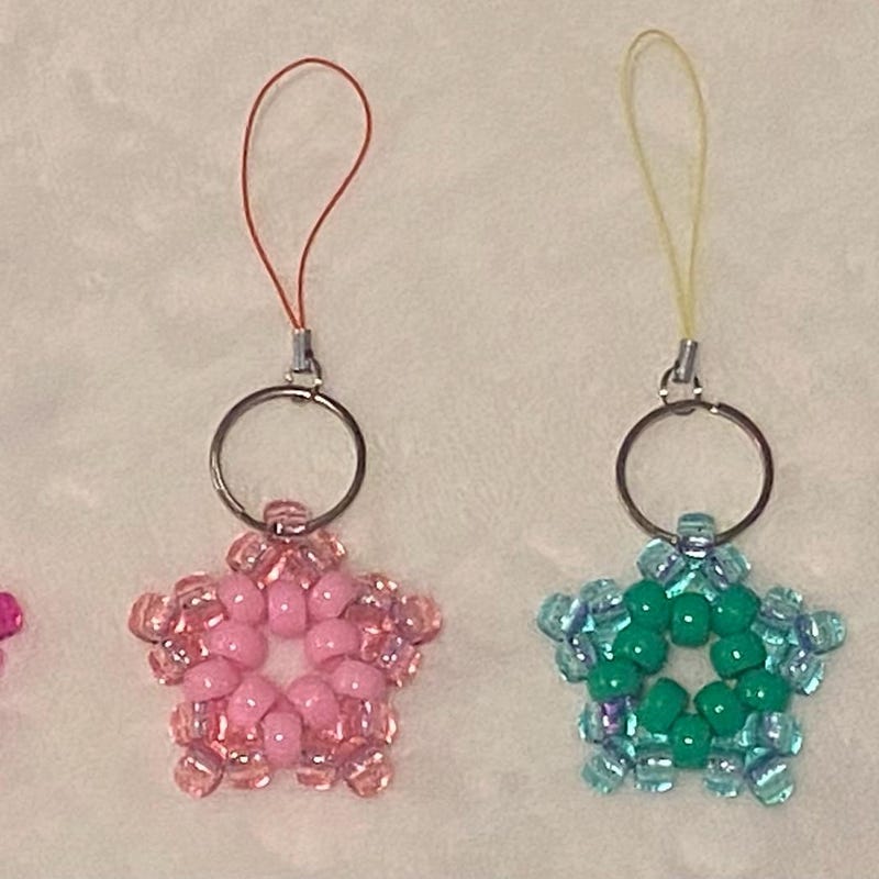 Kandi Keychain - Etsy