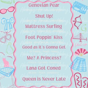 Custom Soda Bar Menu - Etsy