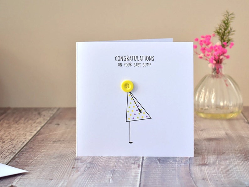 Congratulations on Your Baby Bump Card - Etsy UK
