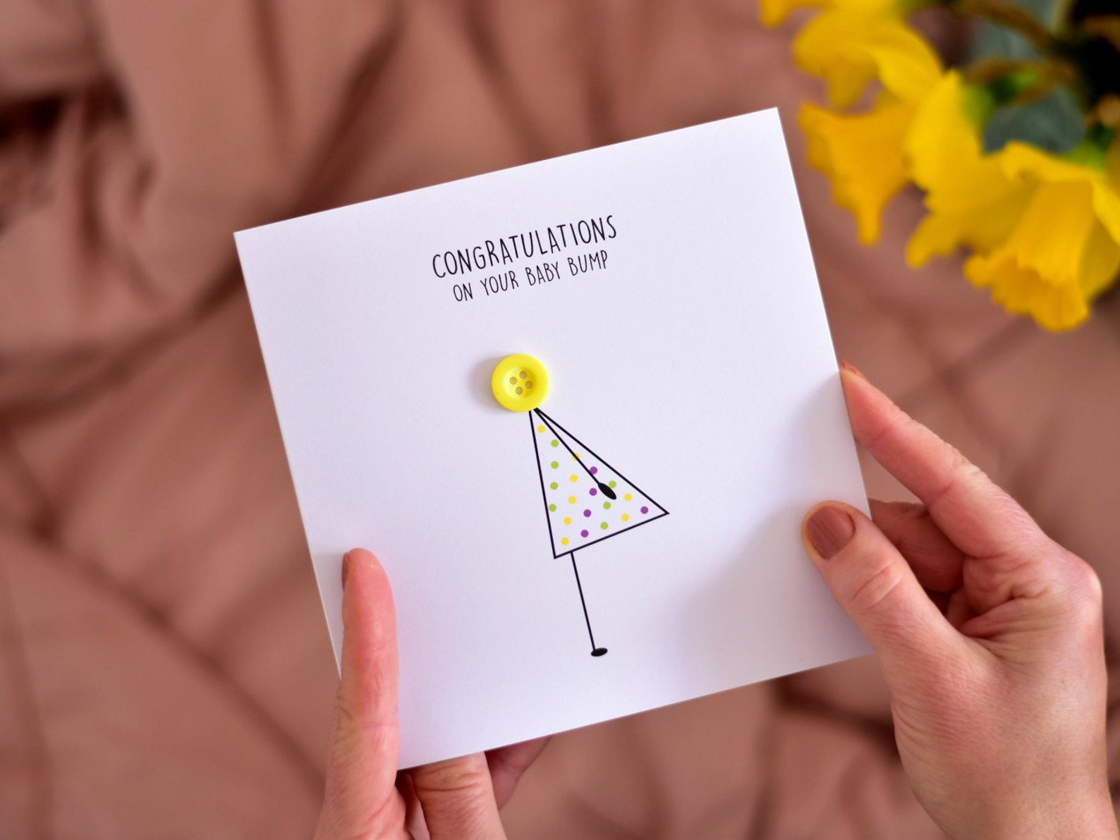 Congratulations on Your Baby Bump Card - Etsy