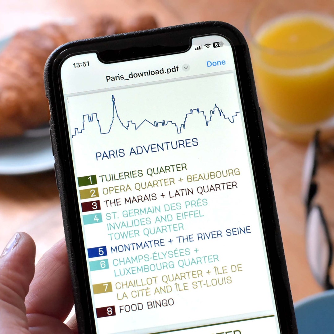 Paris Digital Travel Guide - INSTANT DOWNLOAD PDF - Etsy