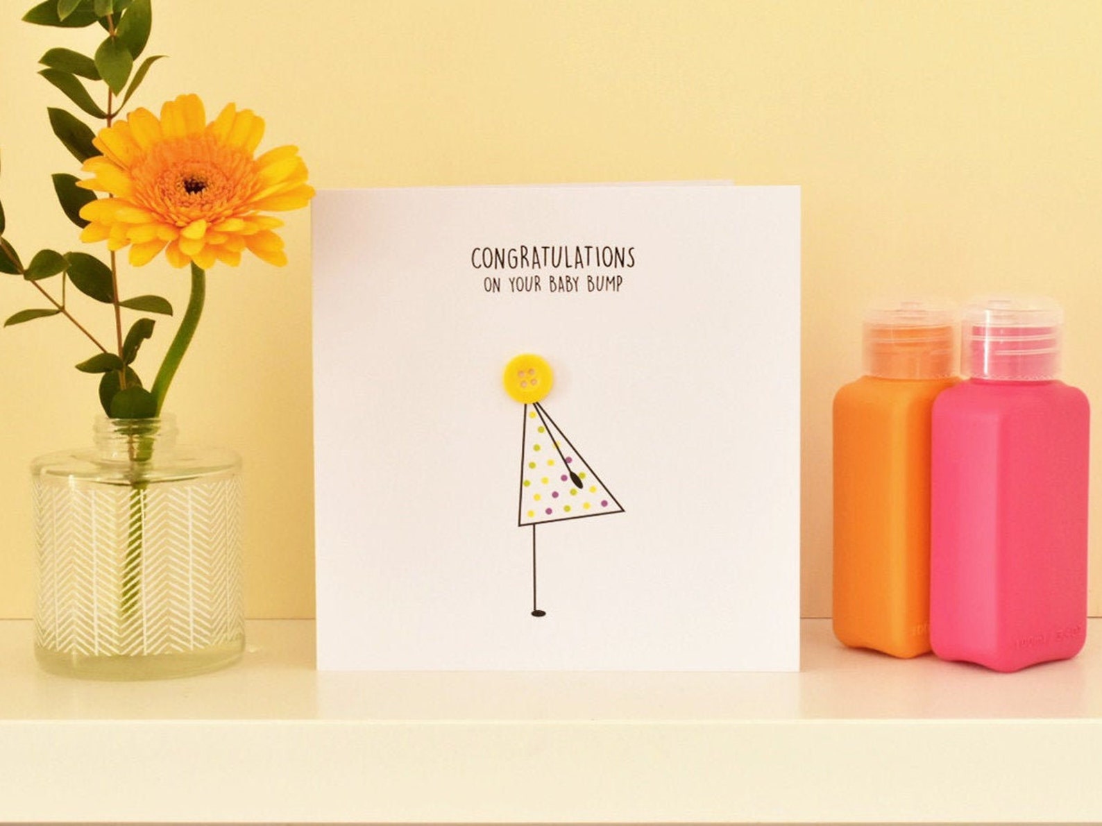 Congratulations on Your Baby Bump Card Personalised Mum to - Etsy