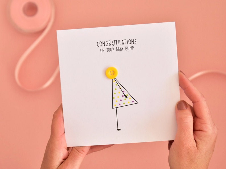 Congratulations on Your Baby Bump Card Personalised Mum to - Etsy