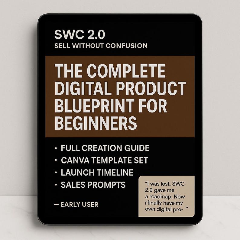 SWC 2.0 Digital Product Launch System for Beginners | Step-by-step ...