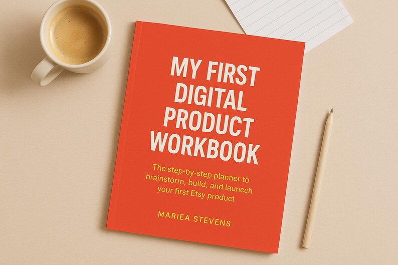 My First Digital Product Workbook. - Etsy