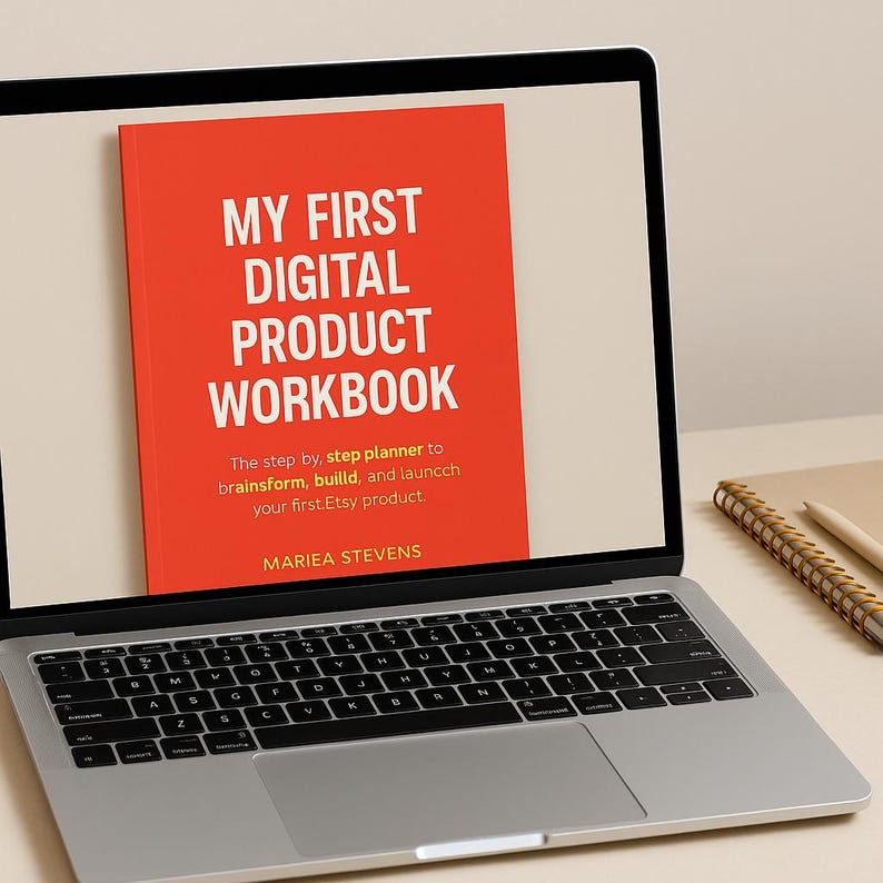 My First Digital Product Workbook. - Etsy