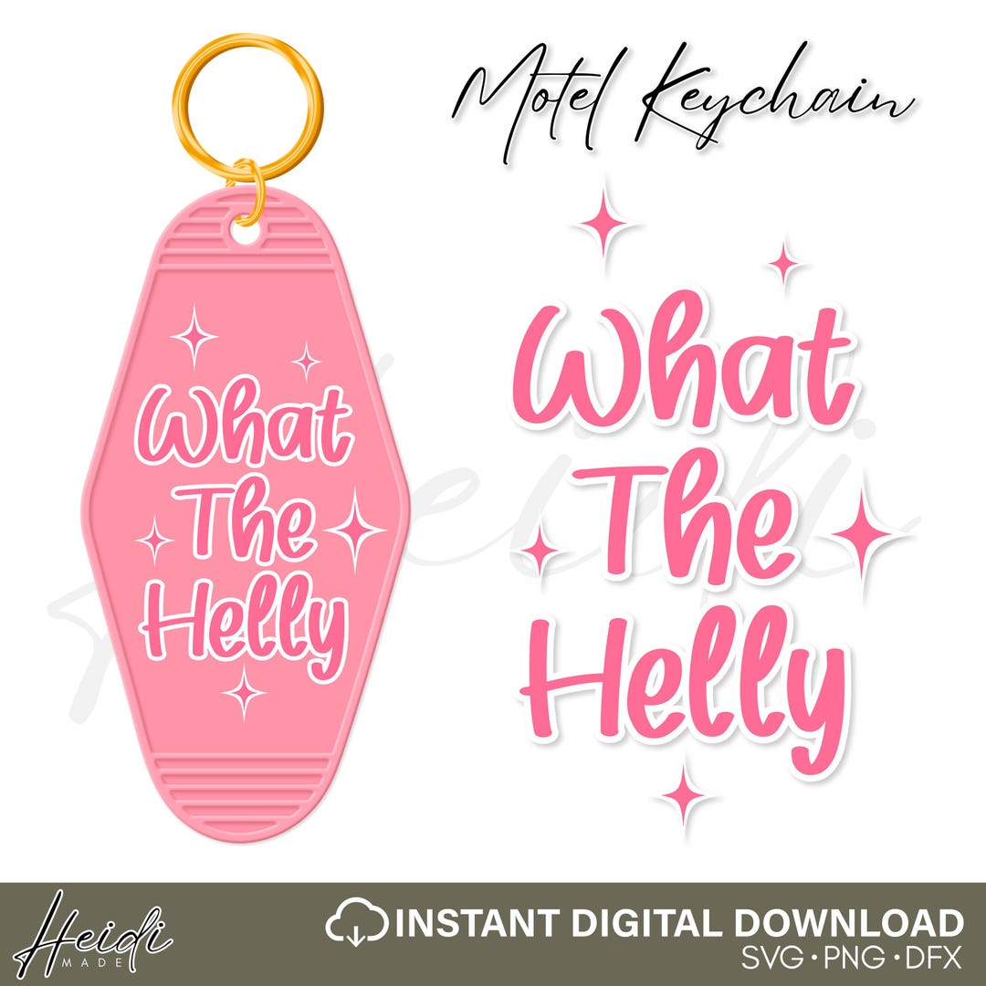 Funny Motel Keychain SVG: Retro Keyring Design (digital Download - Etsy