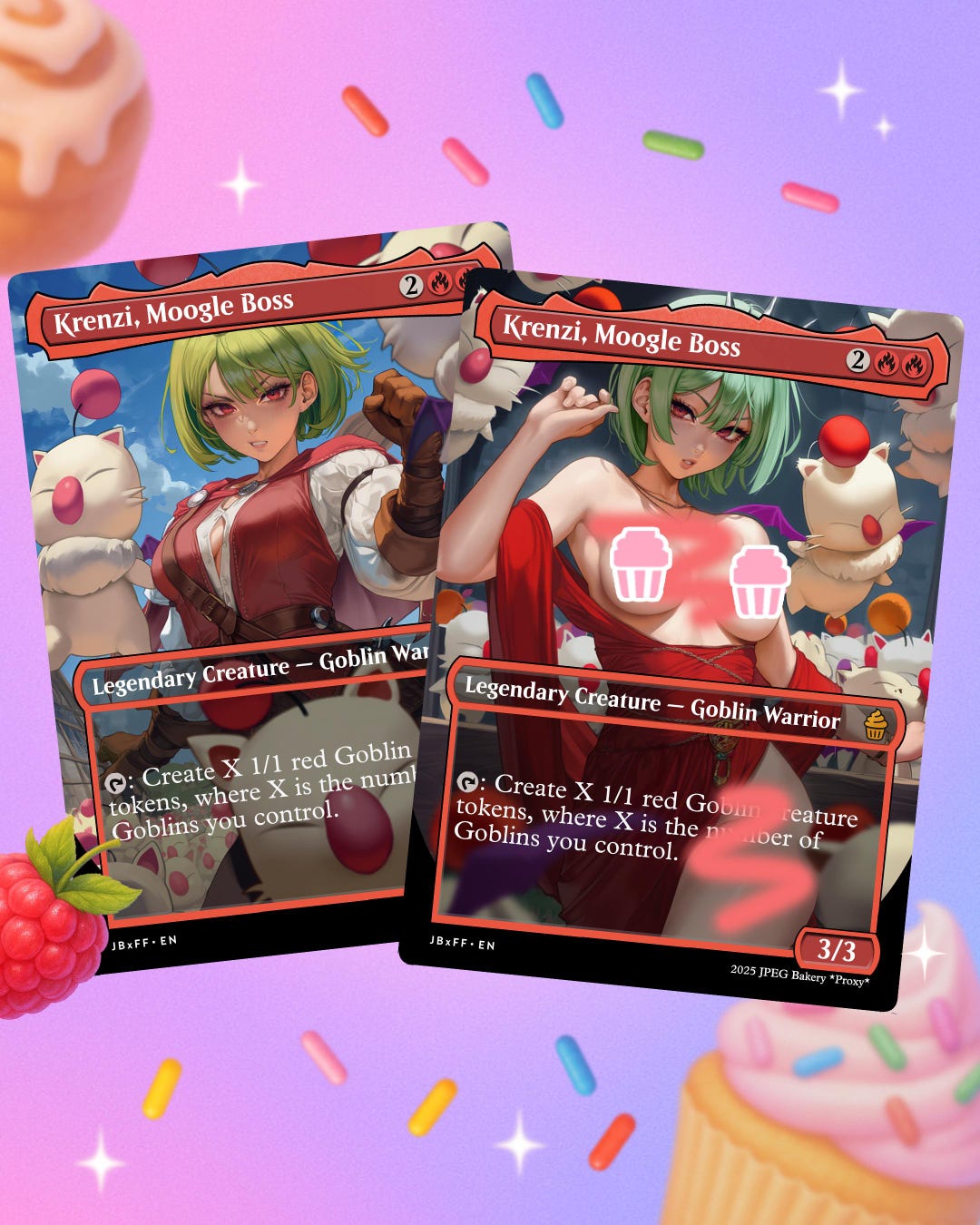 Krenko, Mob Boss | EDH Premium Proxy Card MTG - Etsy