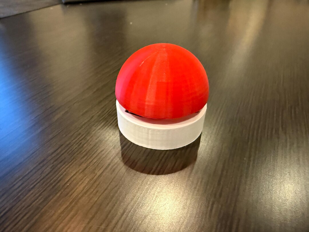 Big Red Button - Etsy