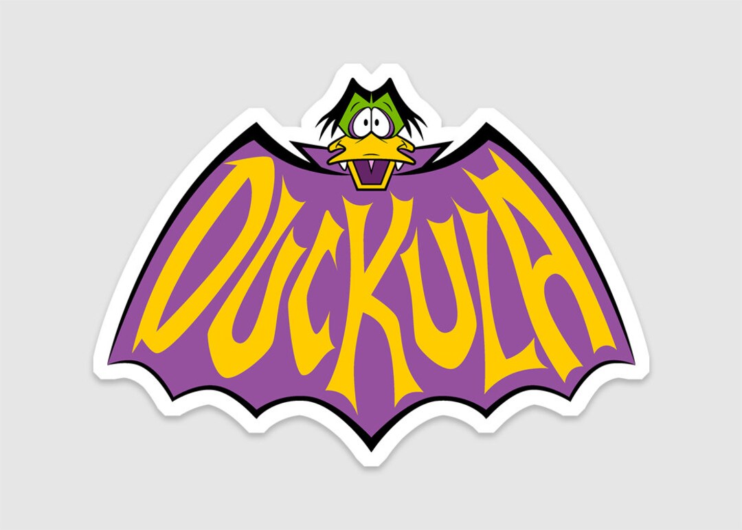 Individual Diecut Count Duckula Vinyl Sticker - Etsy