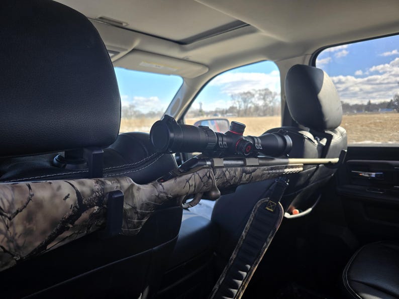 Headrest Gun Rack V2 - Etsy