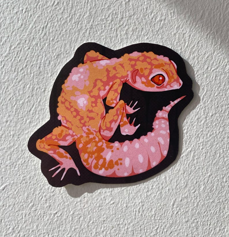 Leopard Gecko Poster Print - Etsy