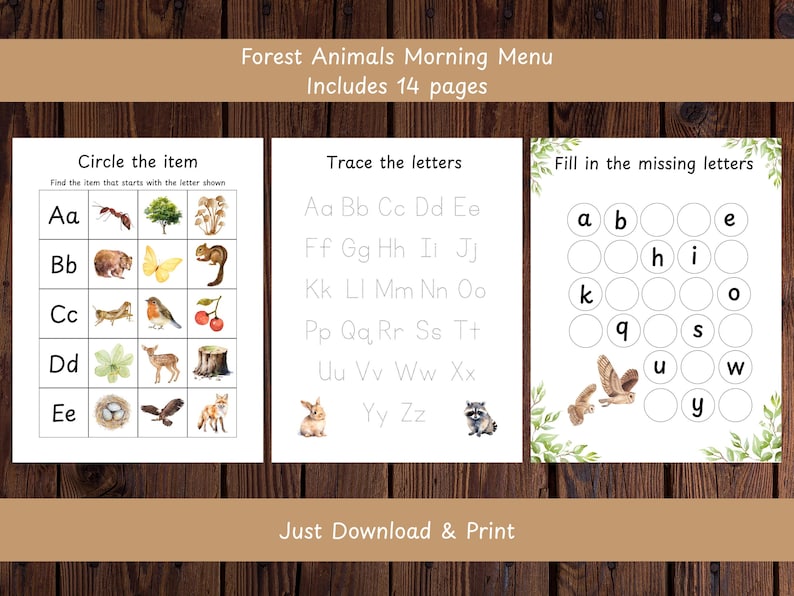 Morning Menu, Learning Worksheets, Homeschool Curriculum, Homeschool ...