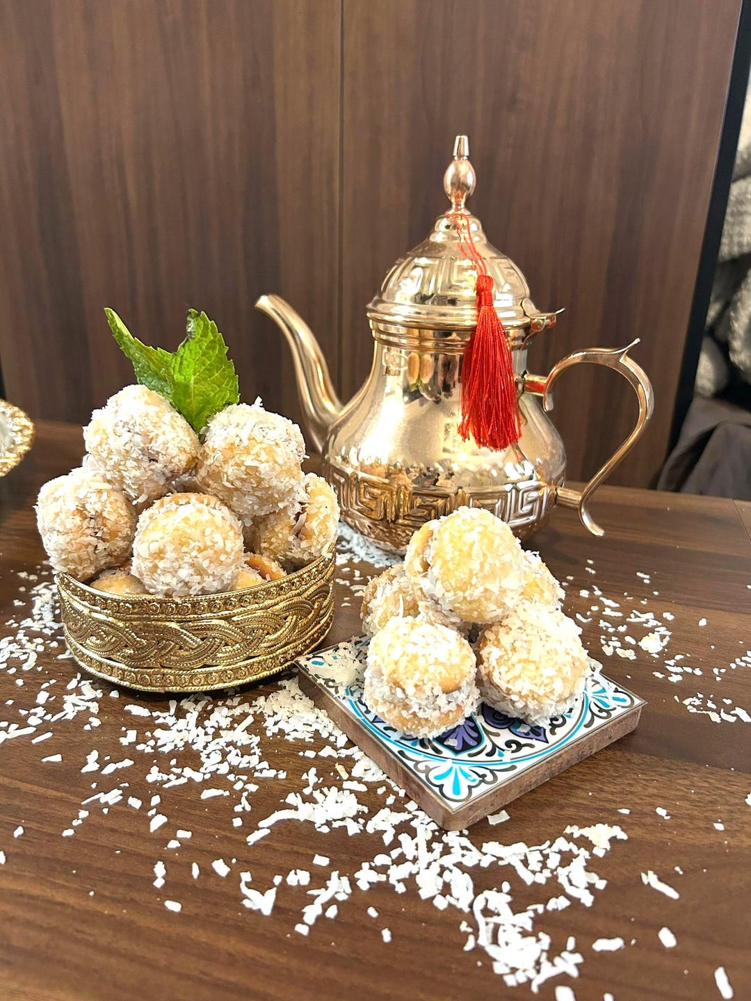Moroccan Coconut Cookies, Coconut Snowball Cookies , Richbond Cookie - Etsy