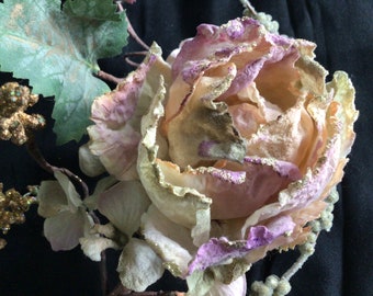 Vintage Cabbage Rose - Etsy