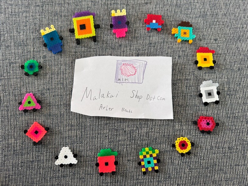 Perler Bead Characters - Etsy