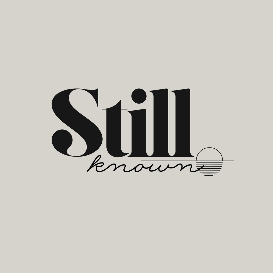 Still Known Logo – Downloadable Brand File - Etsy