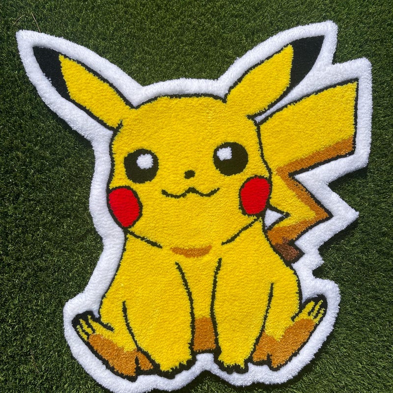 Pikachu Carpet - Etsy