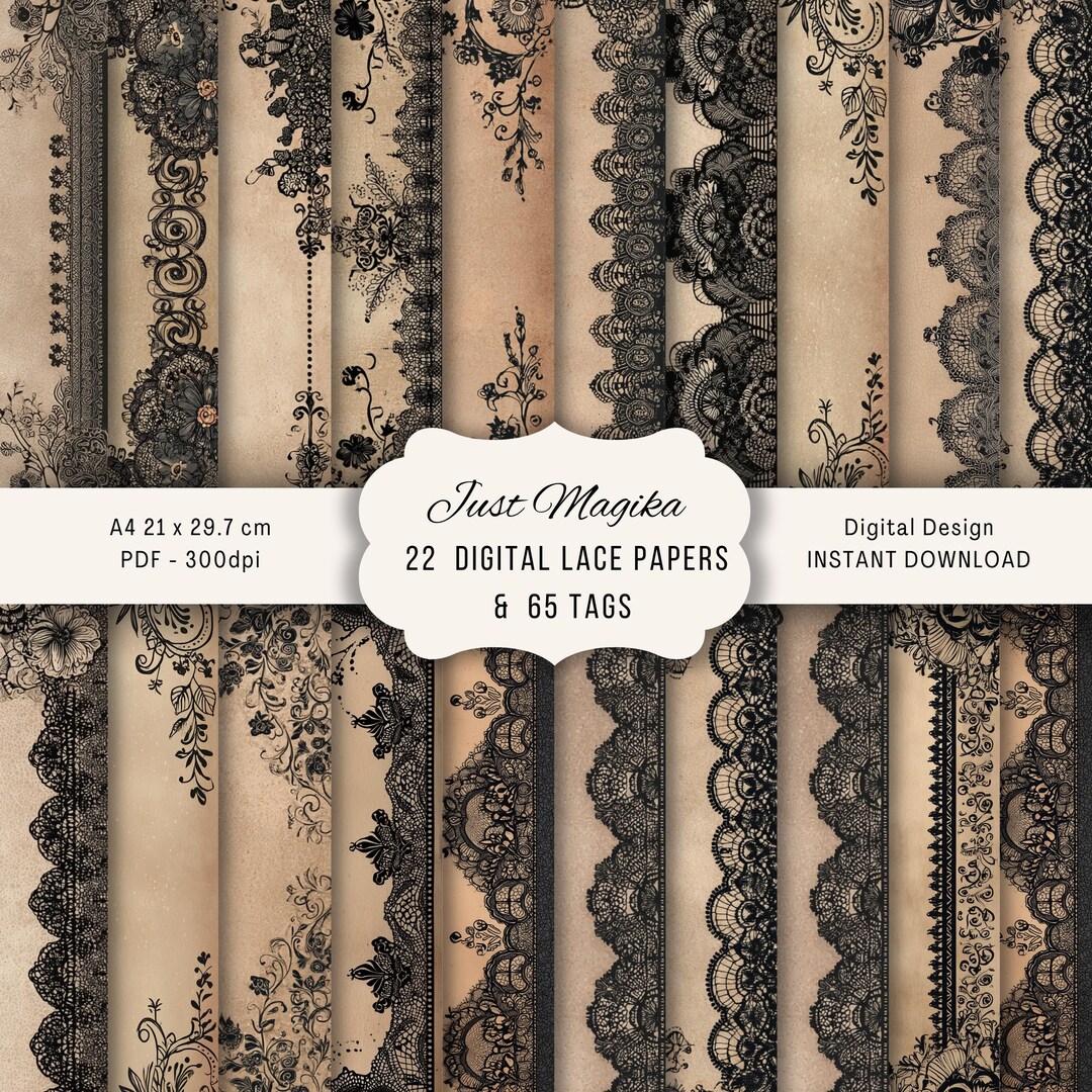 Lace Papers - Etsy