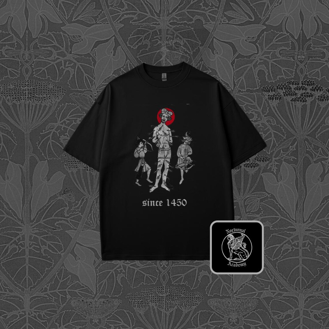 Saint Sebastian T-shirt: Medieval Macabre Pagan Tee - Etsy