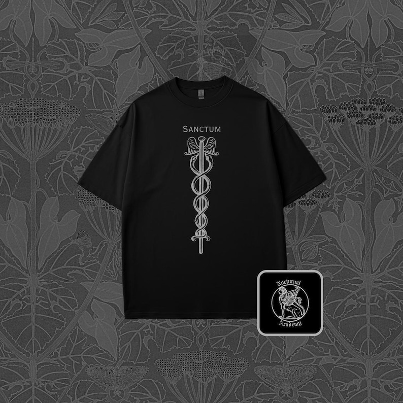 Army Medical Corps T-shirt: Serpent & Staff - Latin Occult Tee - Etsy