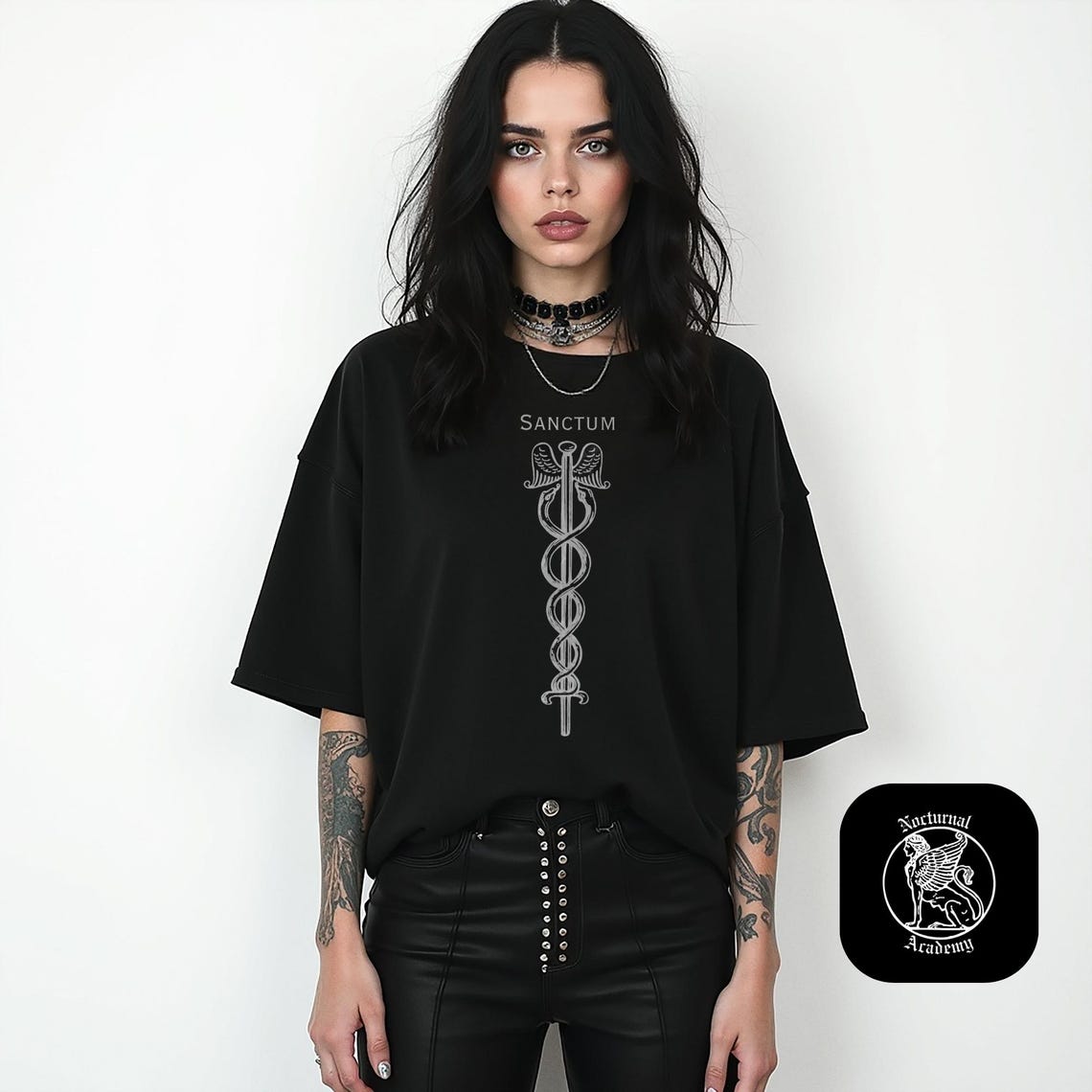 Army Medical Corps T-shirt: Serpent & Staff - Latin Occult Tee - Etsy