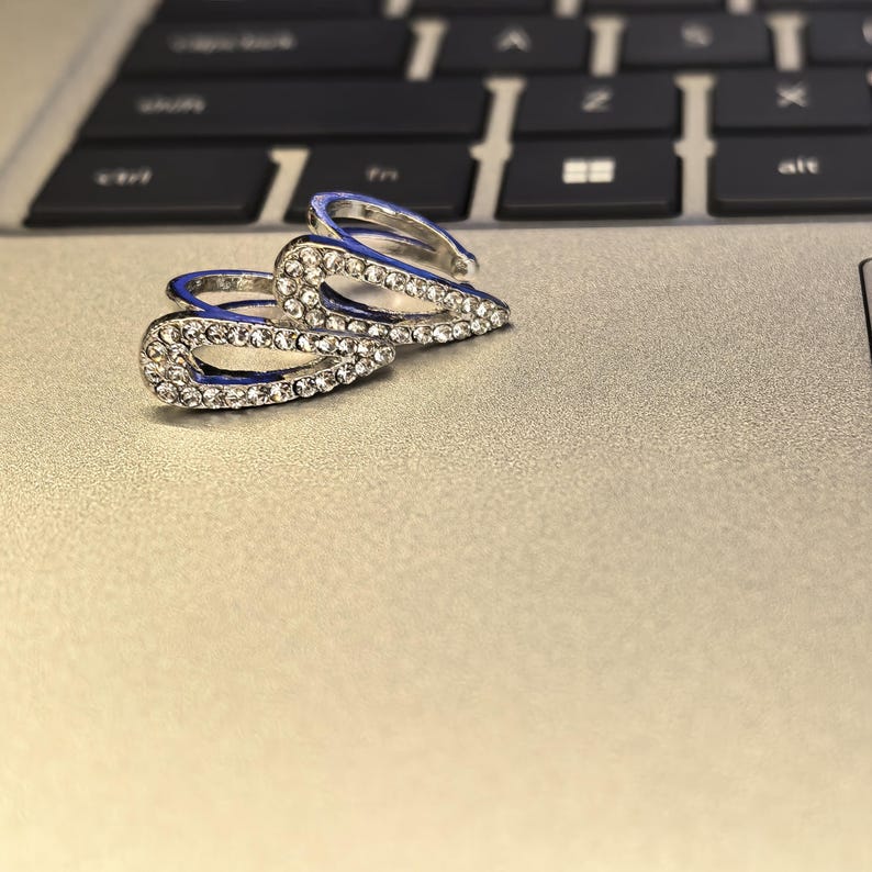 The No-piercing Promise Ear Cuff, Invisible Comfort Crystal Earring ...