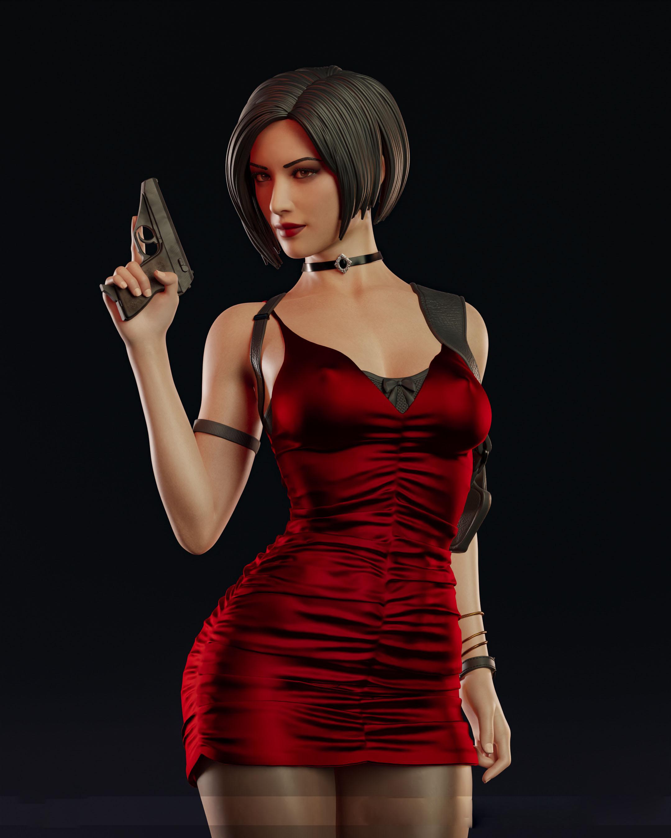 Ada Wong NSFW STL File – Seductive Spy Fan Art – Erotic Resident Evil 3D Model - Etsy