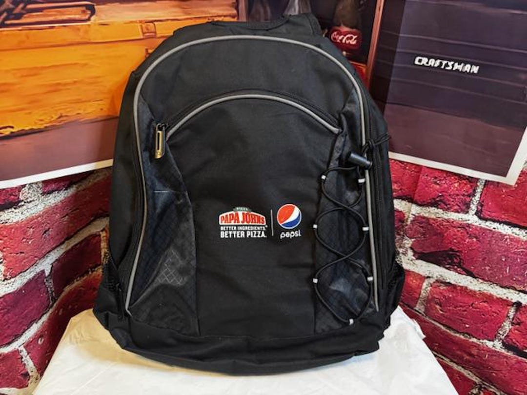Papa Johns Pizza Pepsi Cola Employee Backpack - Etsy