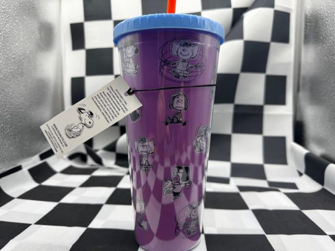 Gibson Peanuts 70th Anniversary Plastic 23.6oz Tumbler With Lid - Etsy