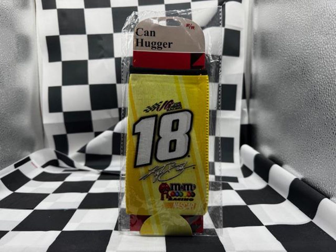 Kyle Busch Joe Gibbs Racing M&m's Racing 16oz Can Hugger - Etsy