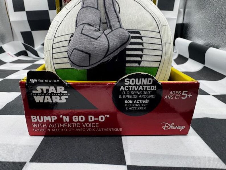 Star Wars Bump 'N Go D-O Sound Activated Action Plush 9 Inch Seven 20 ...