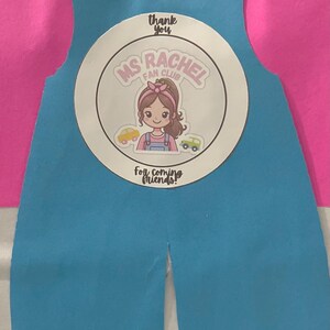 Ms. Rachel Stickers, Ms. Rachel Decorations, Party Favors, Party Decor ...