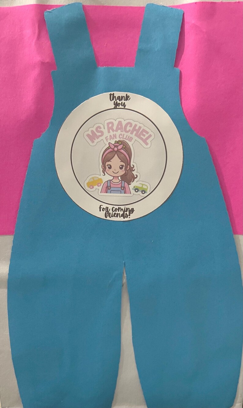 Ms. Rachel Stickers, Ms. Rachel Decorations, Party Favors, Party Decor ...