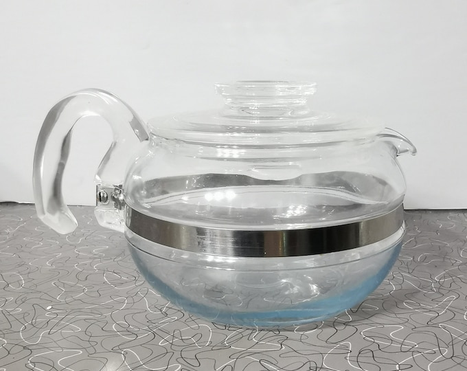 Vintage Pyrex Flameware Teapot - Pyrex 6 Cup - Etsy Canada