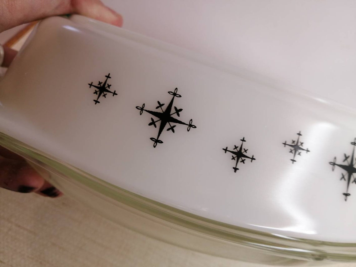 Vintage Pyrex Compass Divided Dish - Etsy