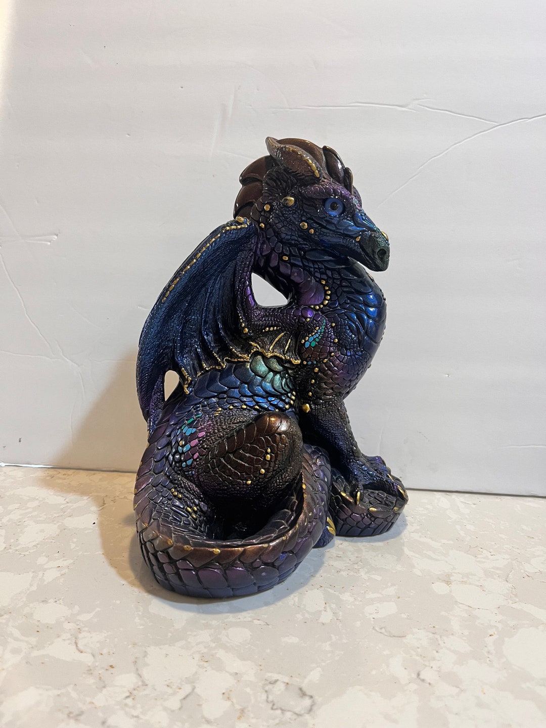 Windstone Editions Male Dragon Peacock Pena Vintage 1988 North ...