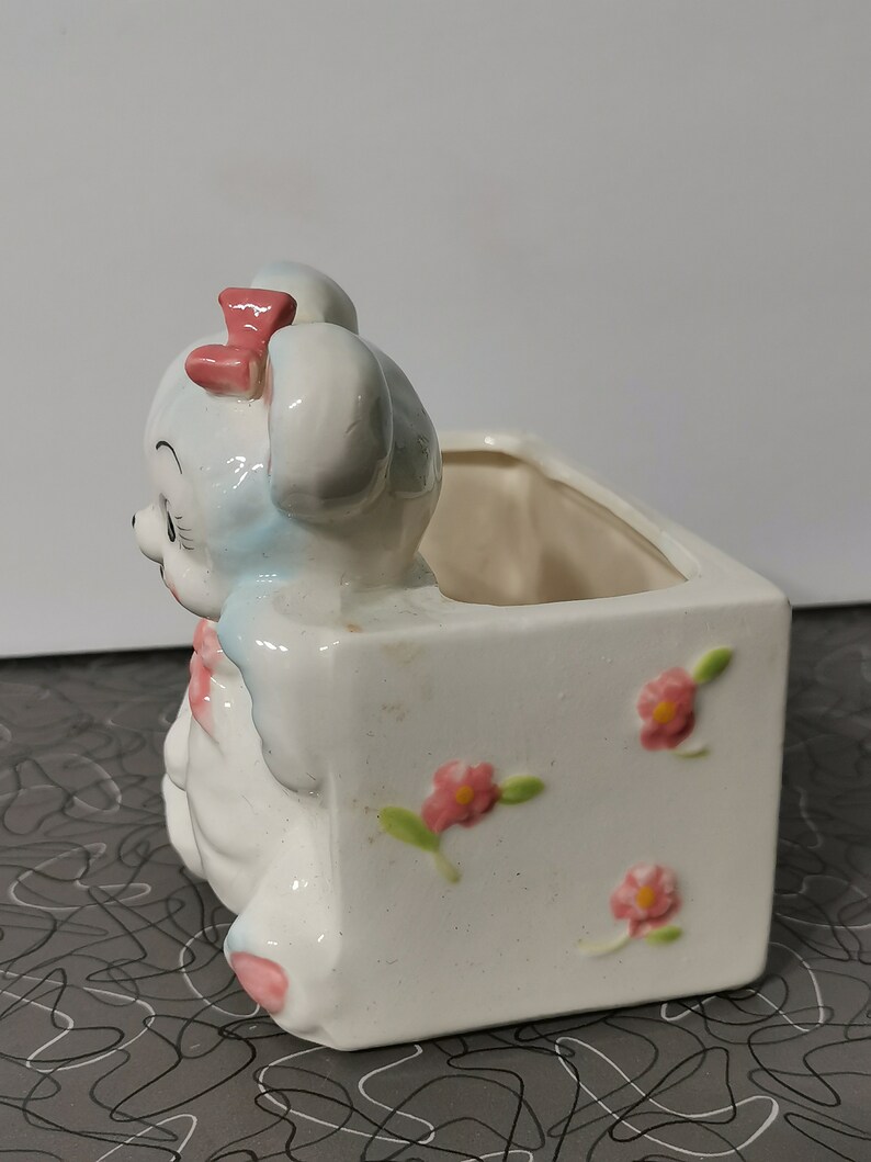 Kitsch Bear Baby Planter Kitsch Kitschy Cute Kawaii | Etsy