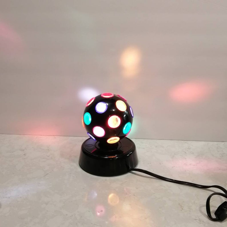 Vintage Spinning Disco Party Light 1970s-80s - Etsy