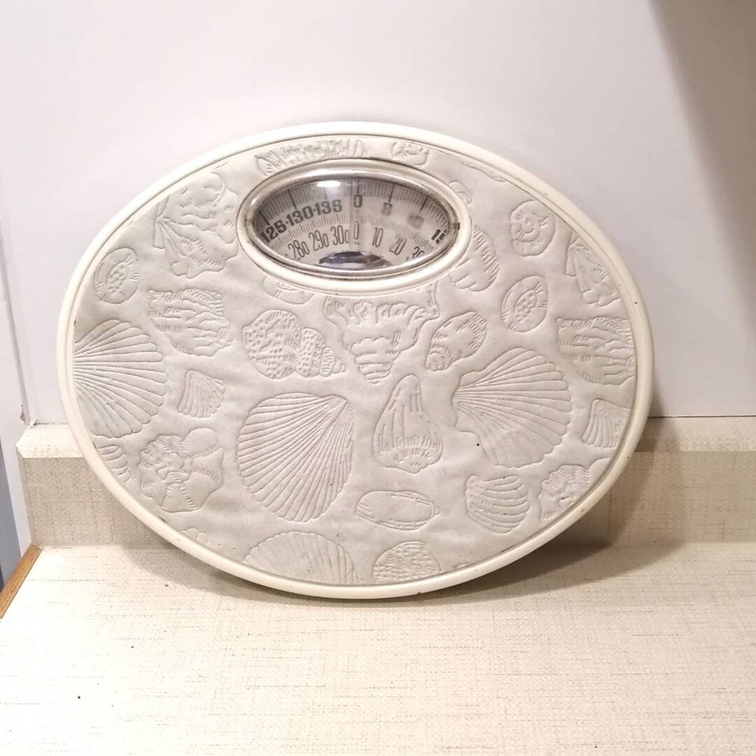 Vintage Seashell Bathroom Scale 1960s - Etsy