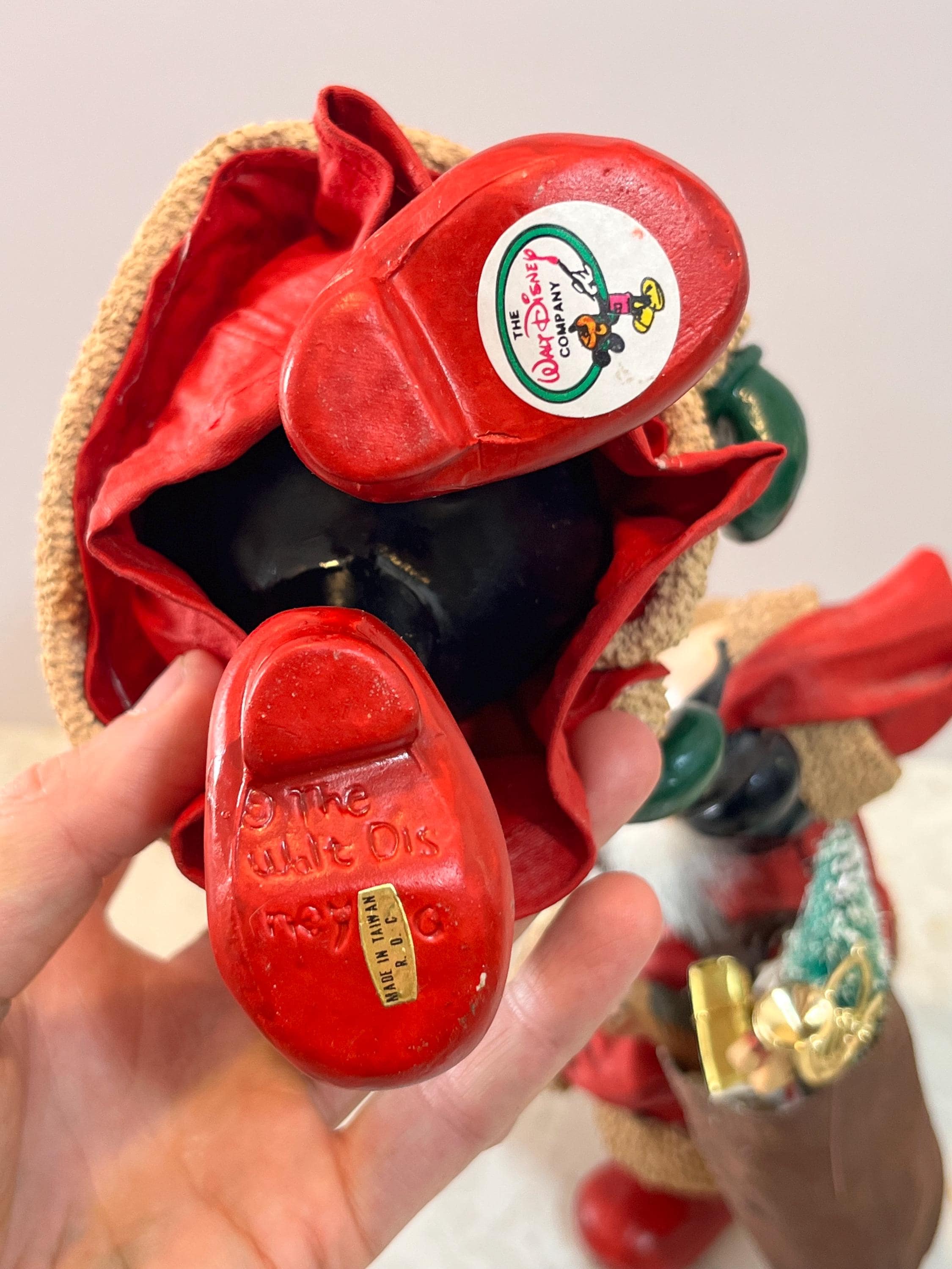 Vintage Mickey and Minnie Mouse Ornaments Paper Mache 1970s-80s - Etsy