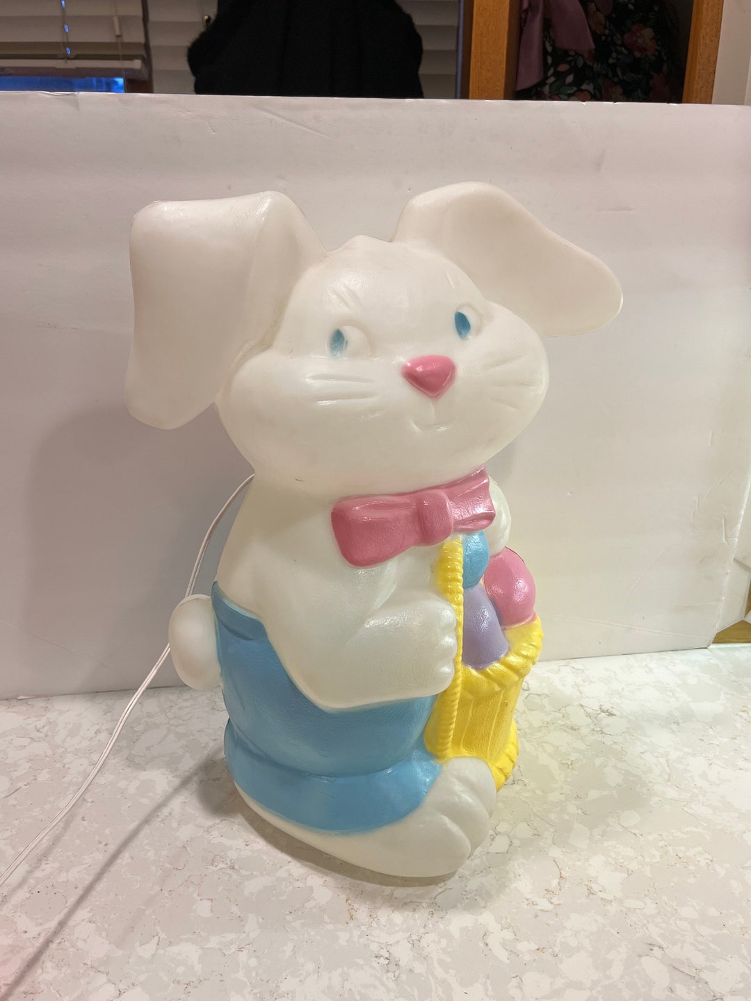 Vintage TPI Easter Bunny Blow Mold - Etsy