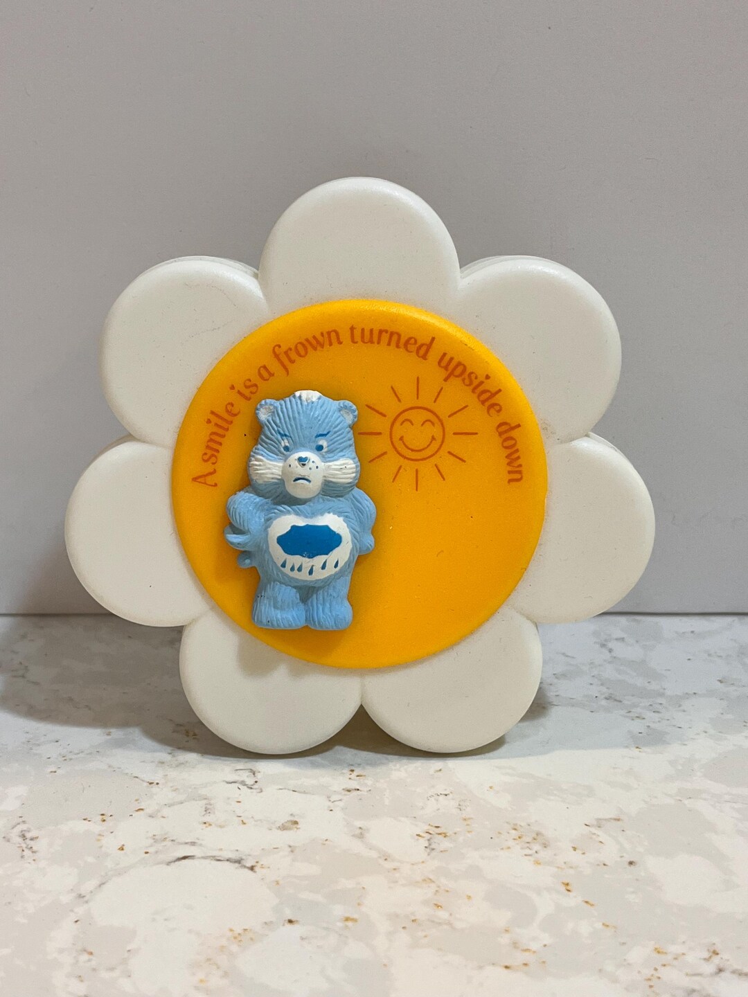 Rare Vintage Grumpy Bear Trinket Box 1980s - Etsy