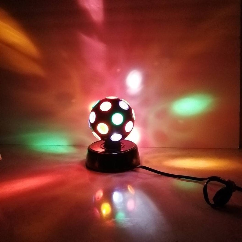 Vintage Spinning Disco Party Light 1970s-80s - Etsy